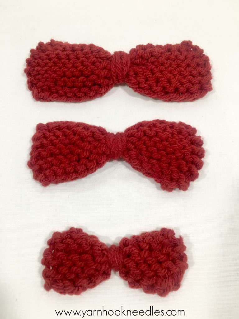 Crochet Flower Headbands and Knitted Bowties with FREE PATTERNS!