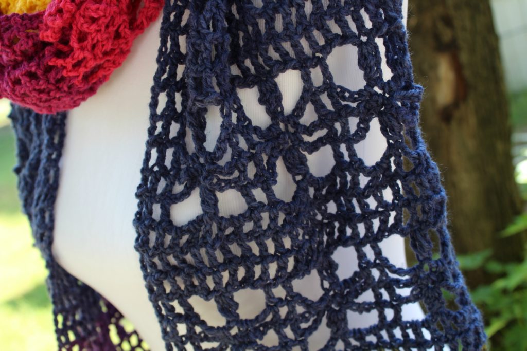 The Webster Mandala Scarf with a FREE Crochet Pattern! - Yarn Hook Needles